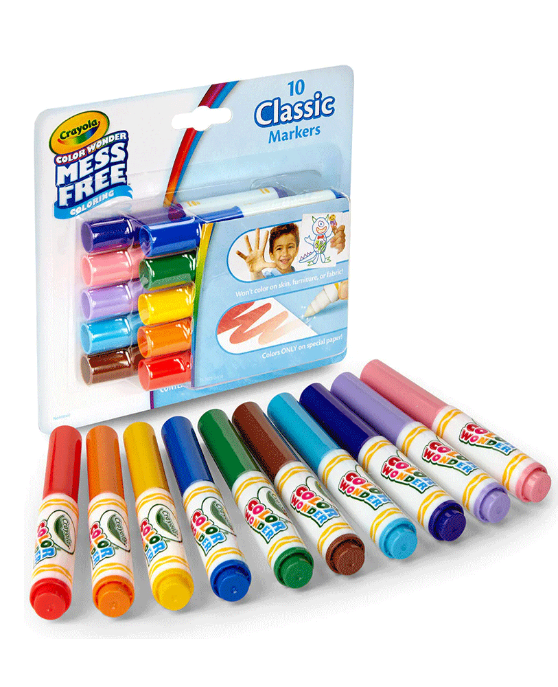 Crayola – 12 Mini Kids Pens - KidsMug