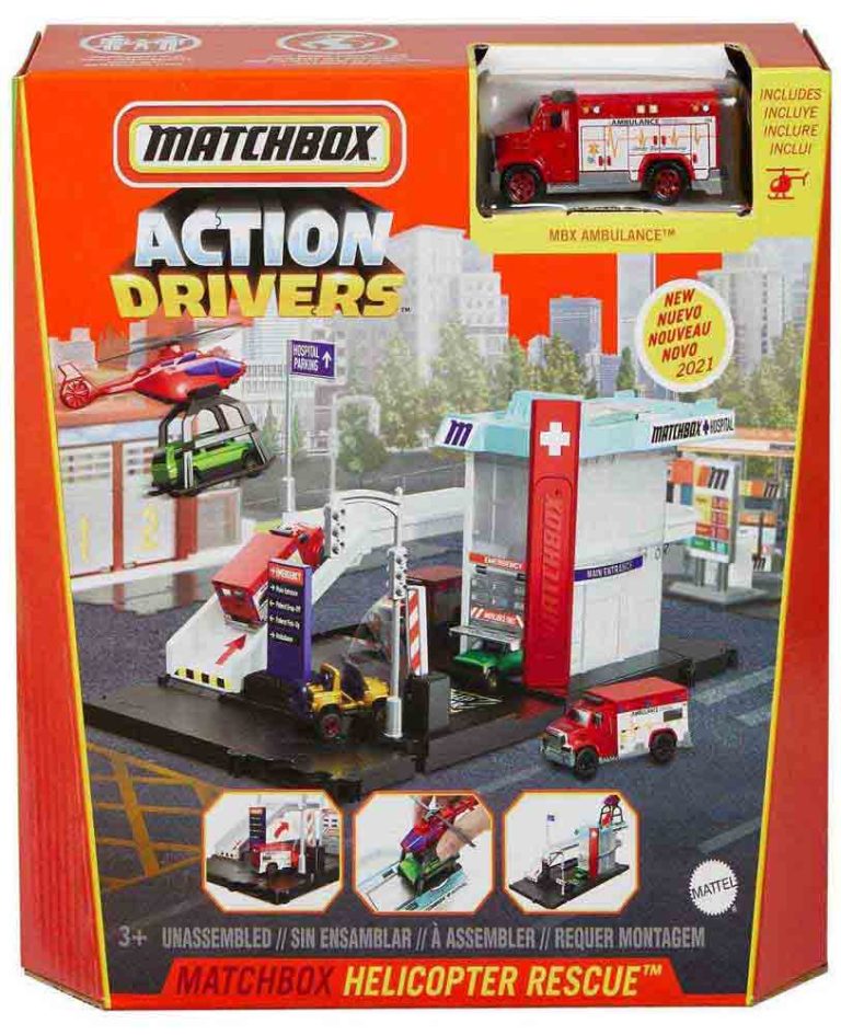 Matchbox Helicopter Playset - KidsMug